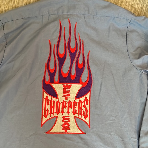 West Coast Choppers | Shirts | Mens Vintage West Coast Choppers Button ...